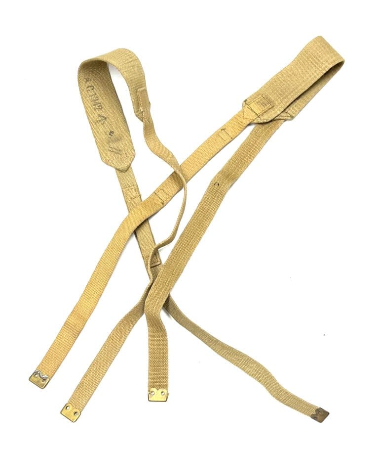WW2 British Pattern 37 Suspenders - Enemy Militaria