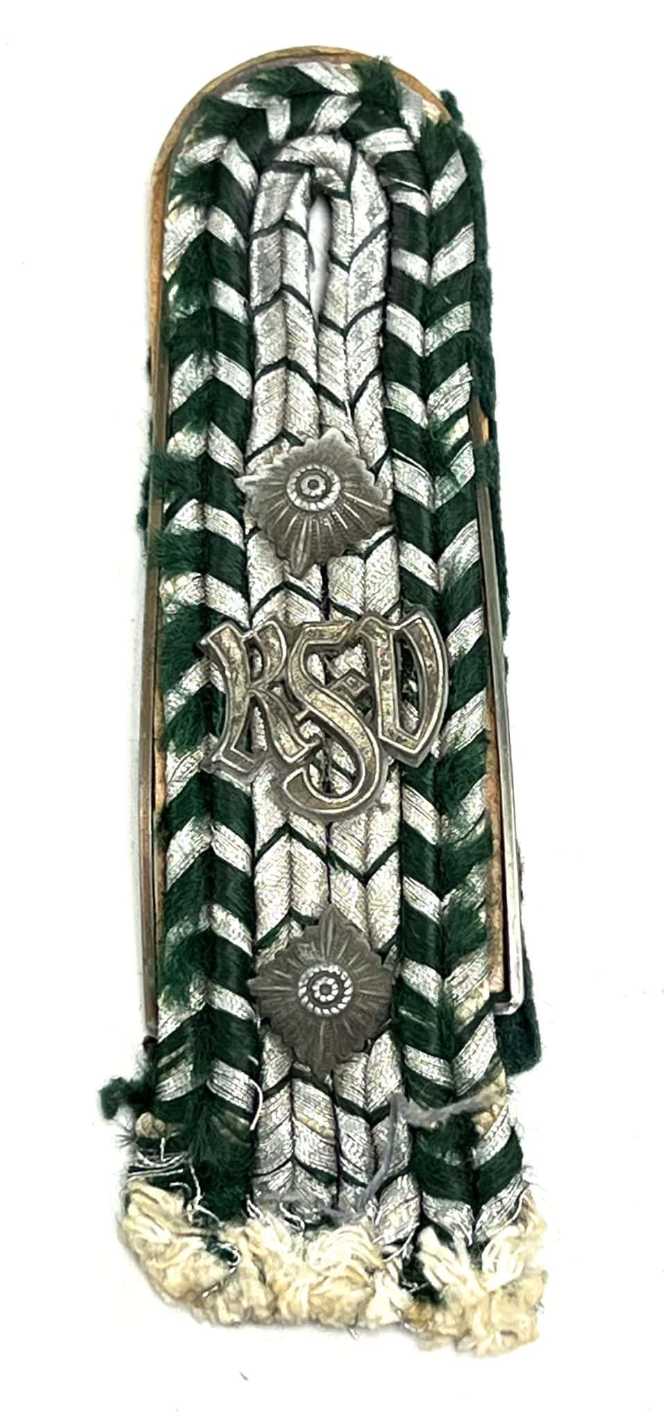 WW2 German Army Officer Paymaster Shoulder Board - Enemy Militaria