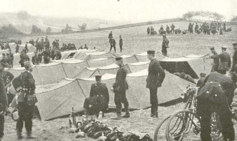 WW1 German Zeltbahn Shelter Half - Enemy Militaria