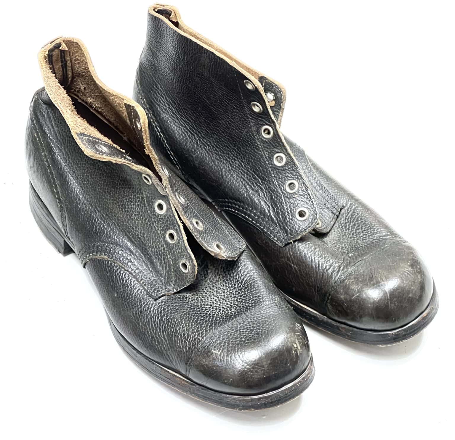 WW2 German Enlisted Combat Shoes with Hobnails Size 43 Unissued - Enemy ...