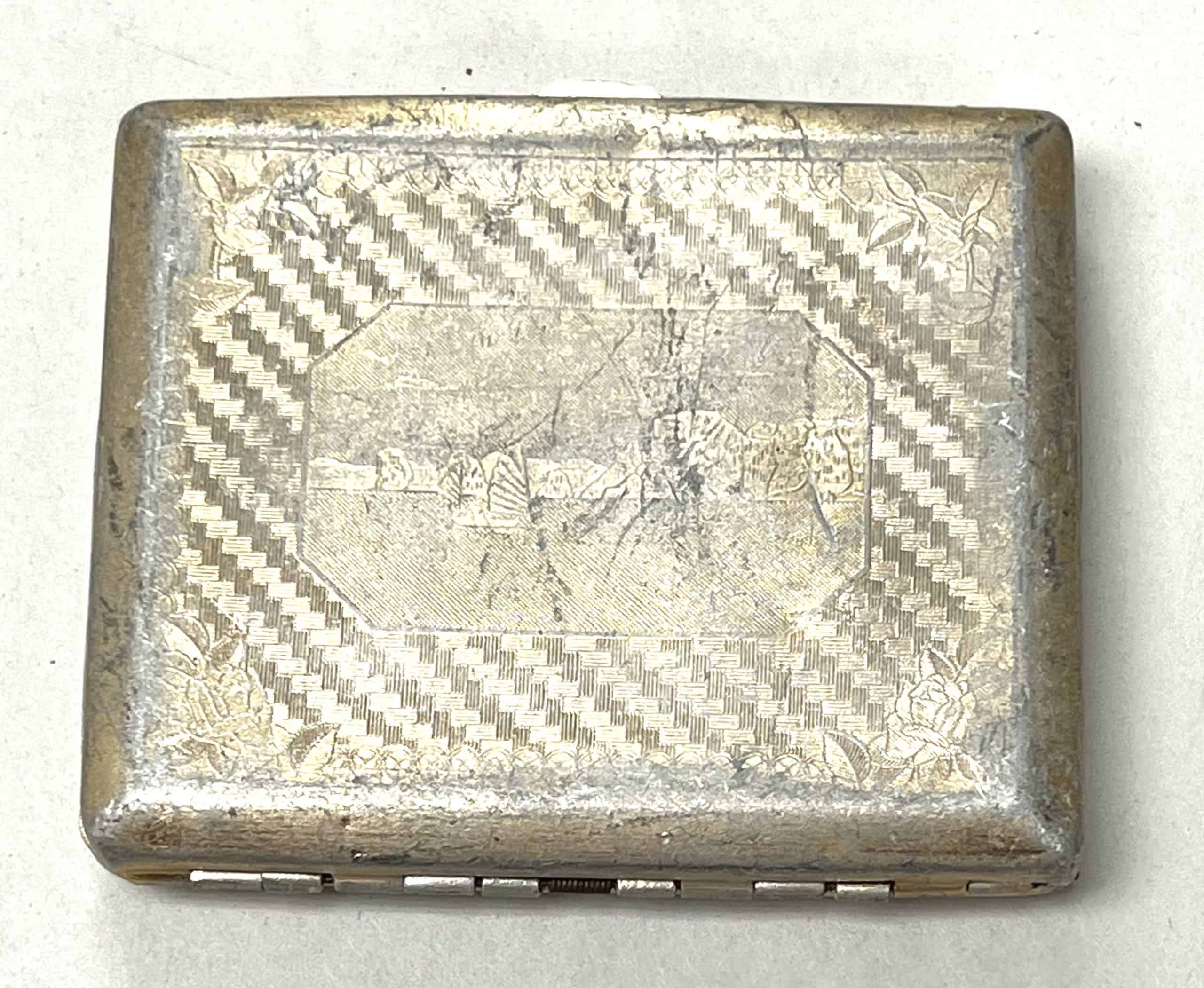 North Vietnamese Army Cigarette Case Marked Hanoi - Enemy Militaria