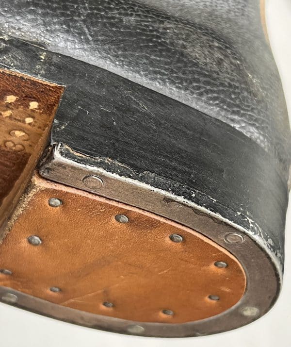 WW2 German Enlisted Combat Shoes with Hobnails RBN Number Marked ...