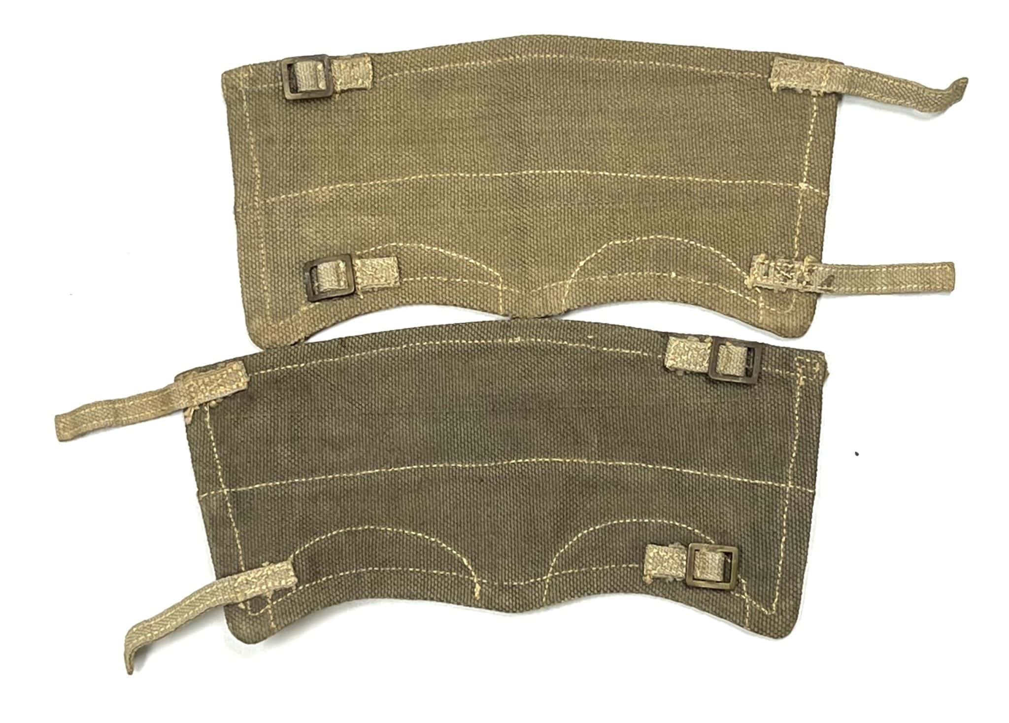 WW2 Australian Pattern 37 Leggings Jungle Green 1945 - Enemy Militaria