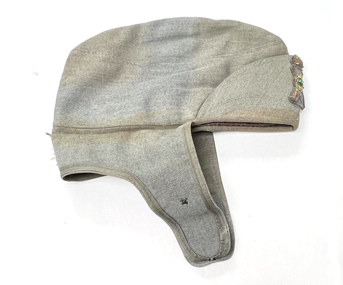 WW2 Italian Facist Army Infantry Officer Wool Bustina Overseas Cap ...