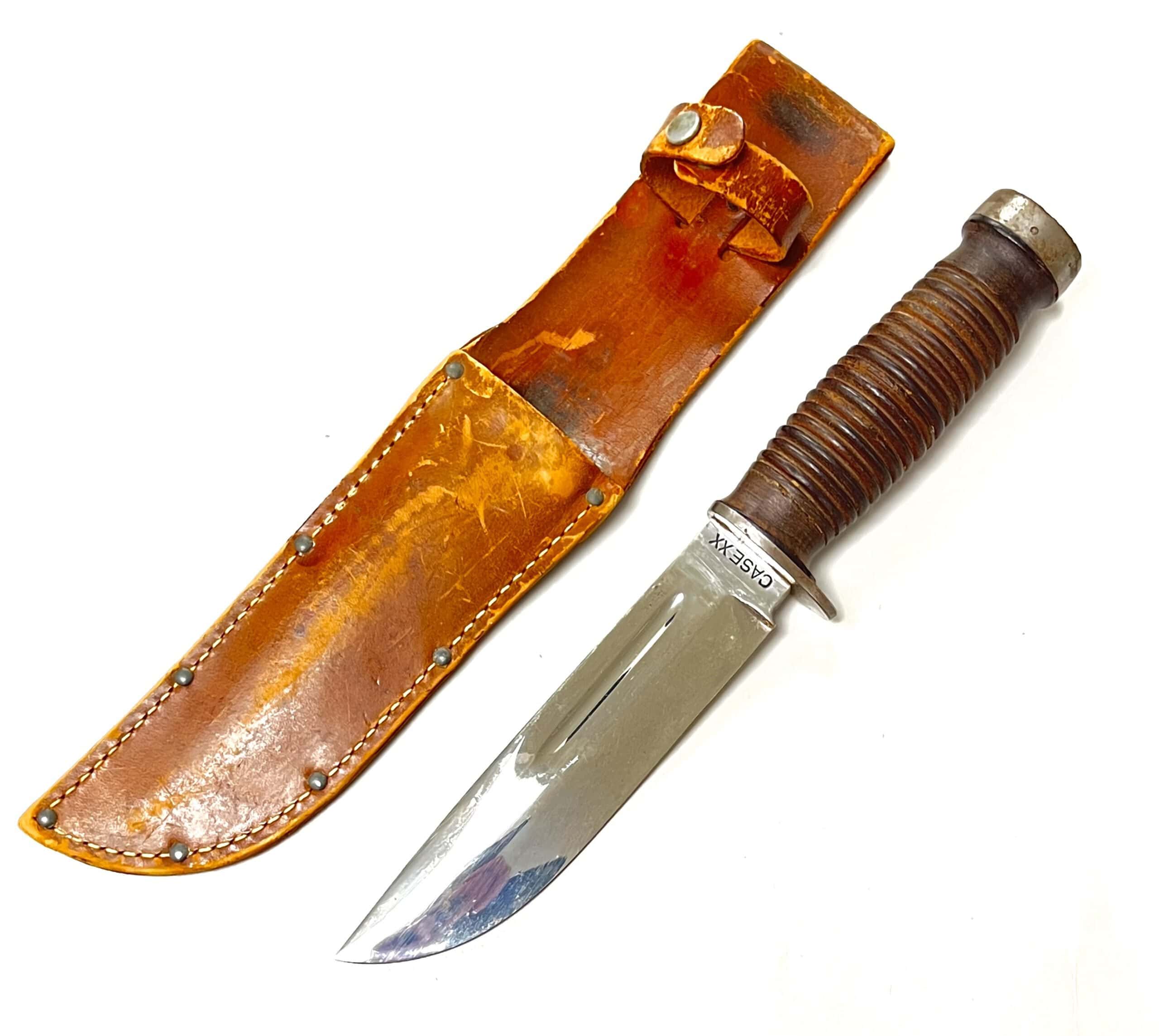 WW2 US Case XX Fighting Knife Named PTO - Enemy Militaria