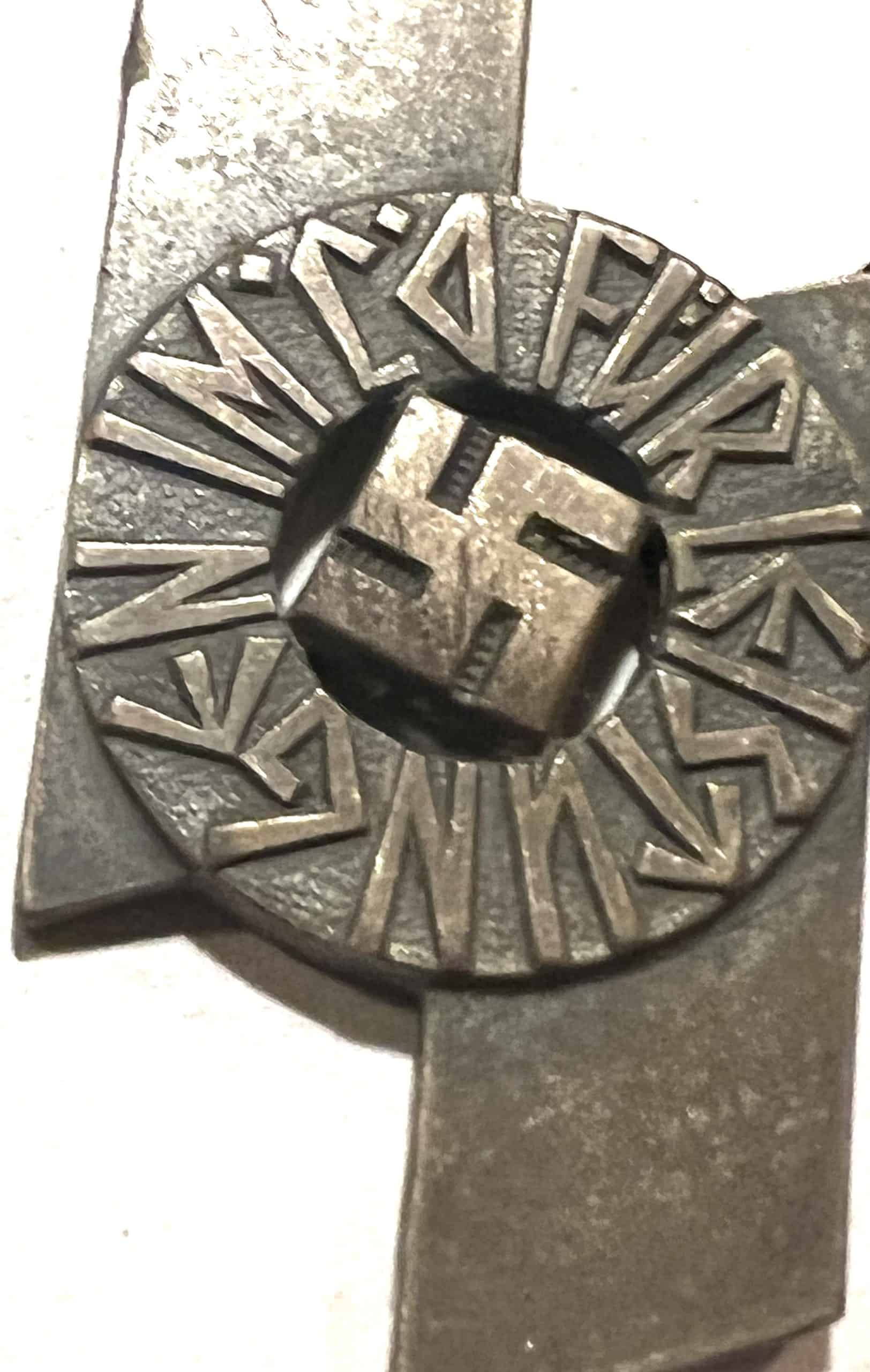 WW2 German HJ Hitler Youth Tinnie Award Numbered - Enemy Militaria
