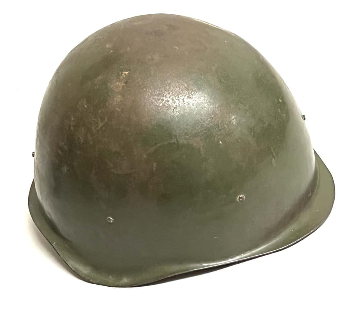 North Vietnamese Army Steel Helmet Named To Nguyen with Liner and ...