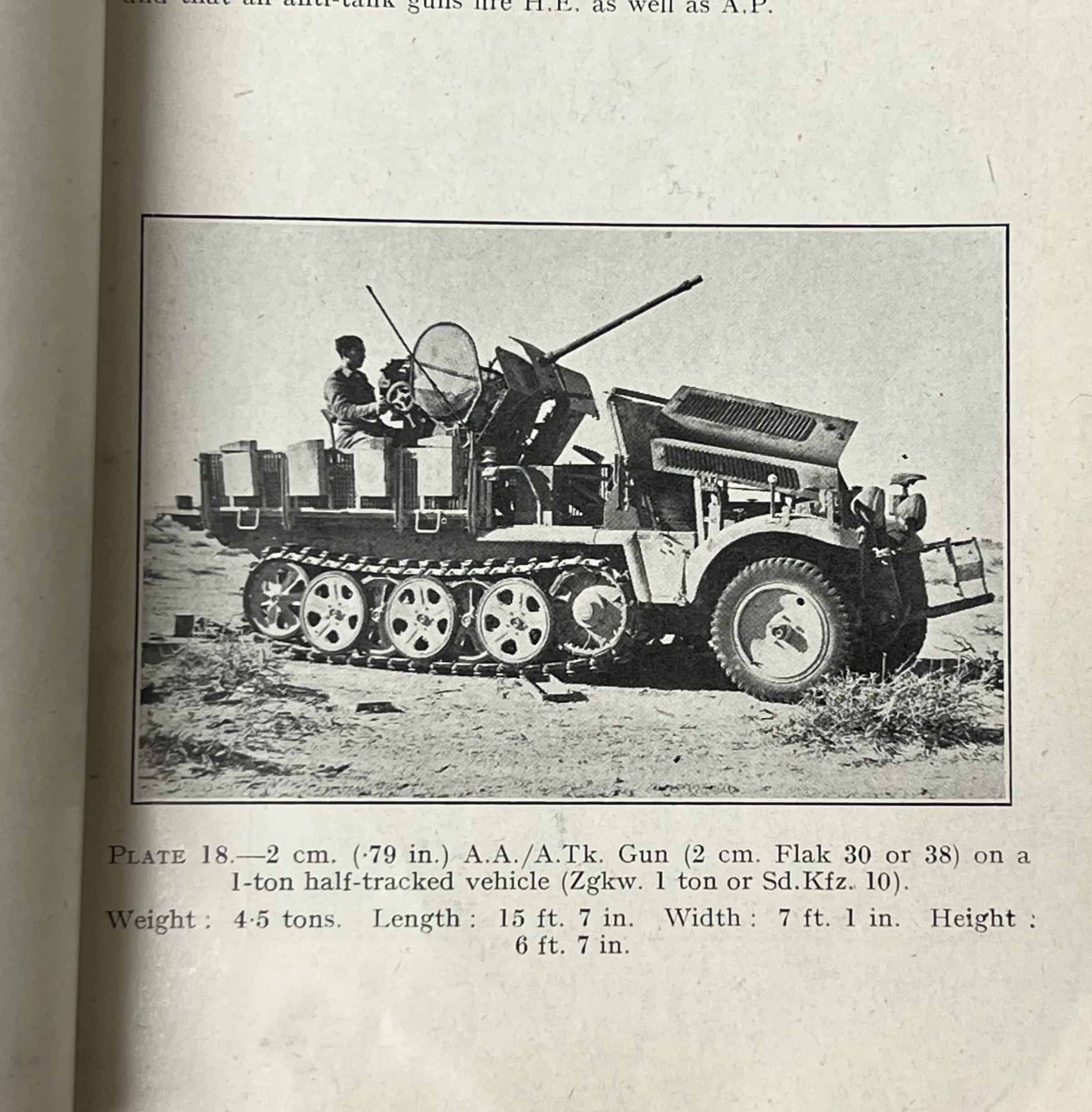 WW2 US Army Manual 1943 - German Weapons Illustrated - Enemy Militaria