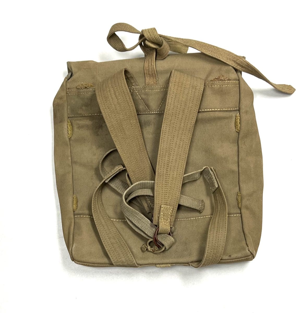 WW2 Japanese Army Enlisted Canvas Back Pack dated 1941 - Enemy Militaria