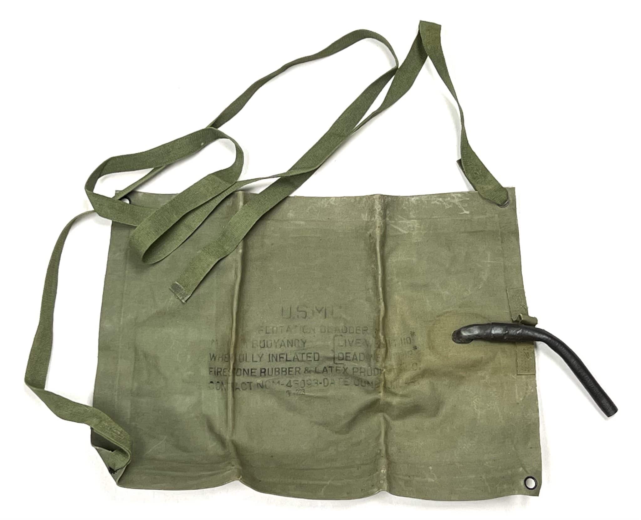 WW2 USMC Amphibious Assault Flotation Bladder June 1944 - Enemy Militaria