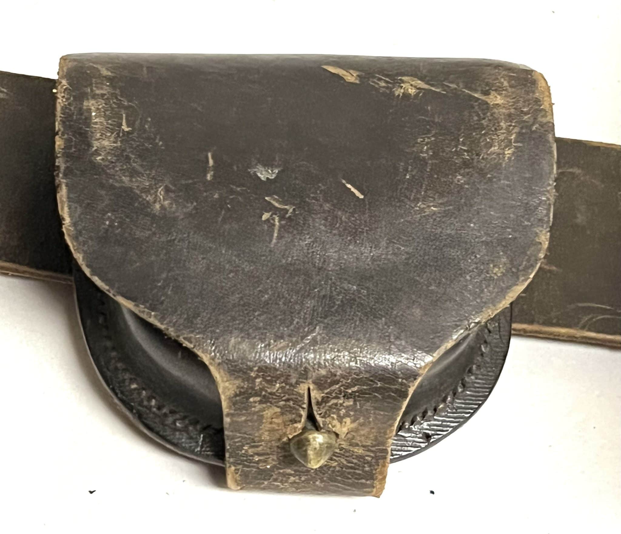 AMAZING - US Civil War Infantry Belt with Buckle, Cartridge Box, Cap ...