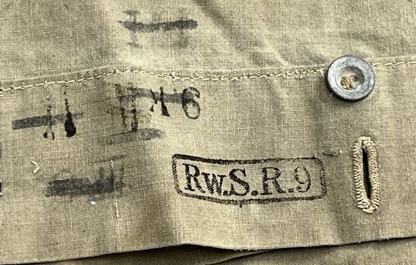 WW1 German Zeltbahn Shelter Half - Enemy Militaria