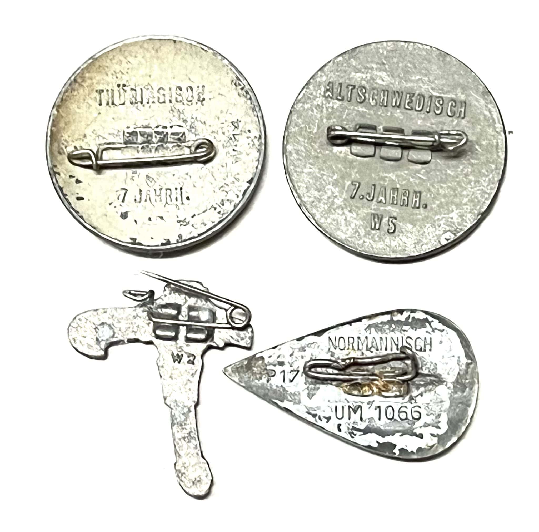 WW2 German Tinnies for Nordic Heritage Norman Old Swedish etc. - Enemy ...