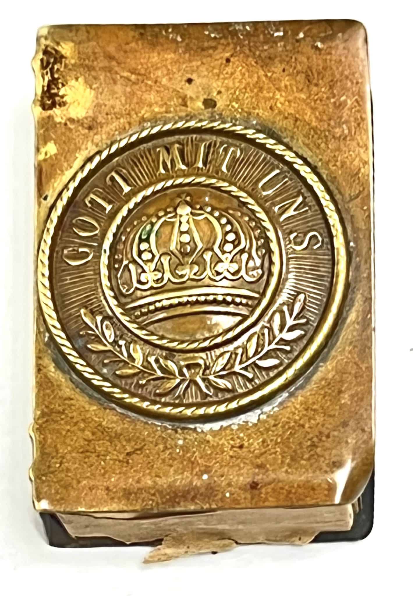 WW1 German Matchbook Cover with Box - Enemy Militaria