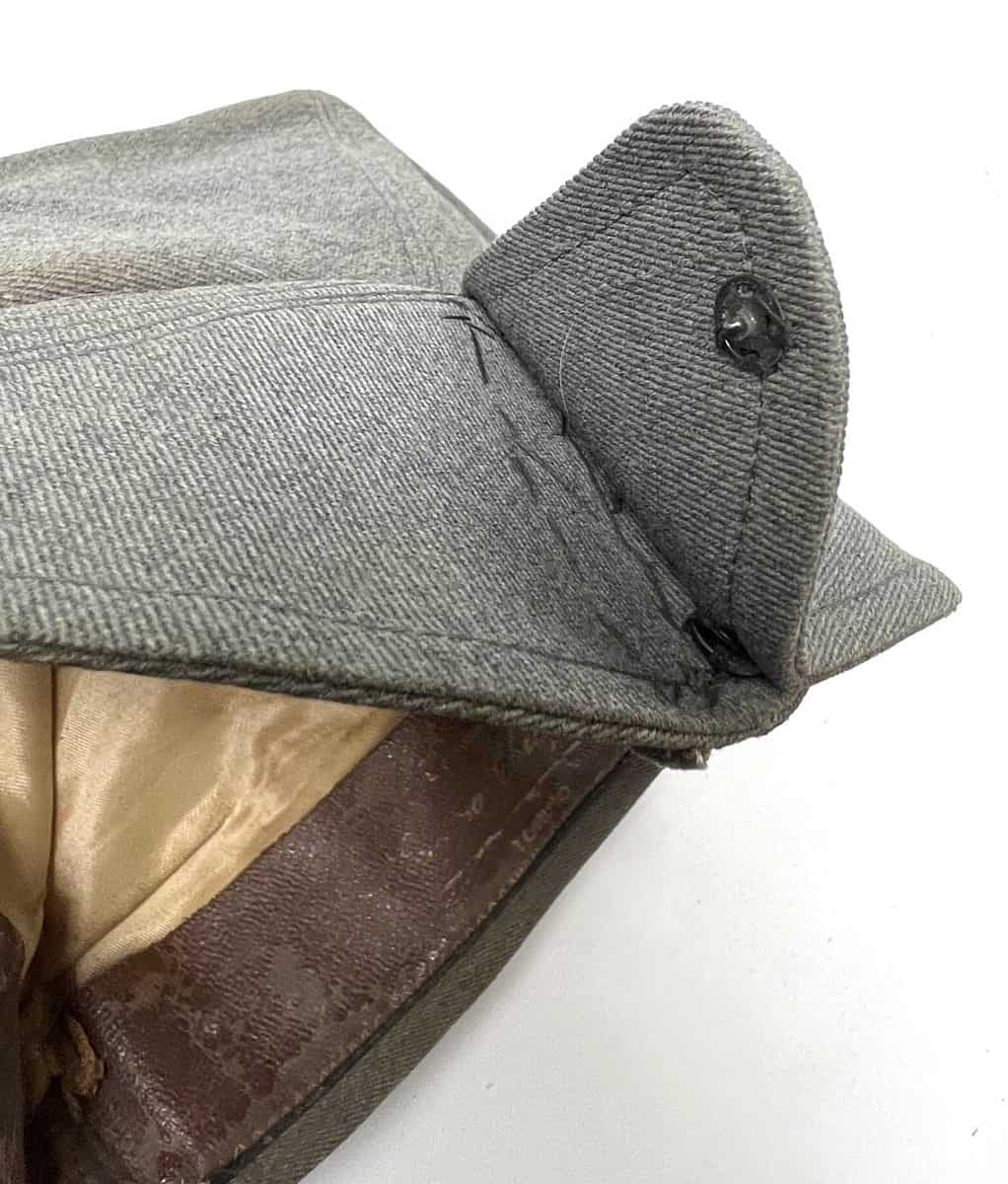 WW2 Italian Facist Army Infantry Officer Wool Bustina Overseas Cap ...