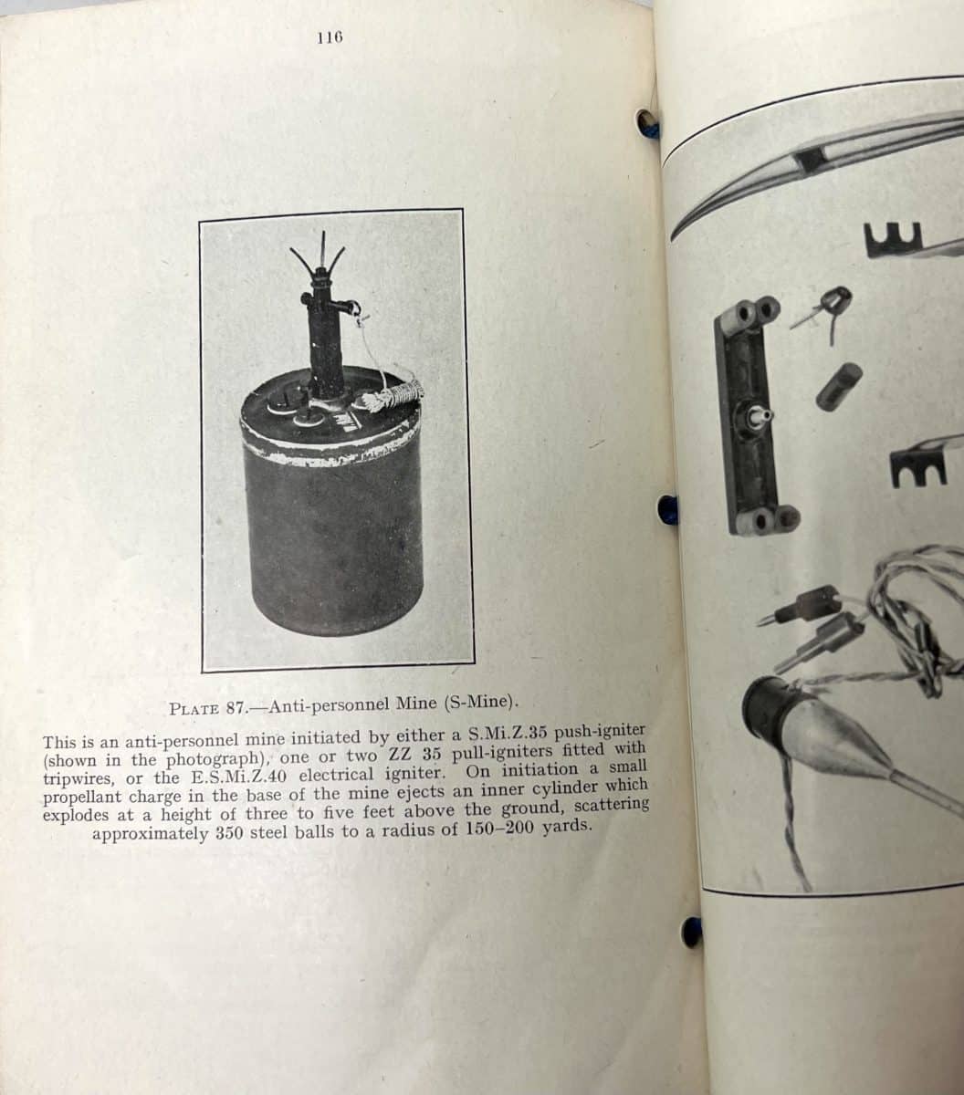 WW2 US Army Manual 1943 - German Weapons Illustrated - Enemy Militaria