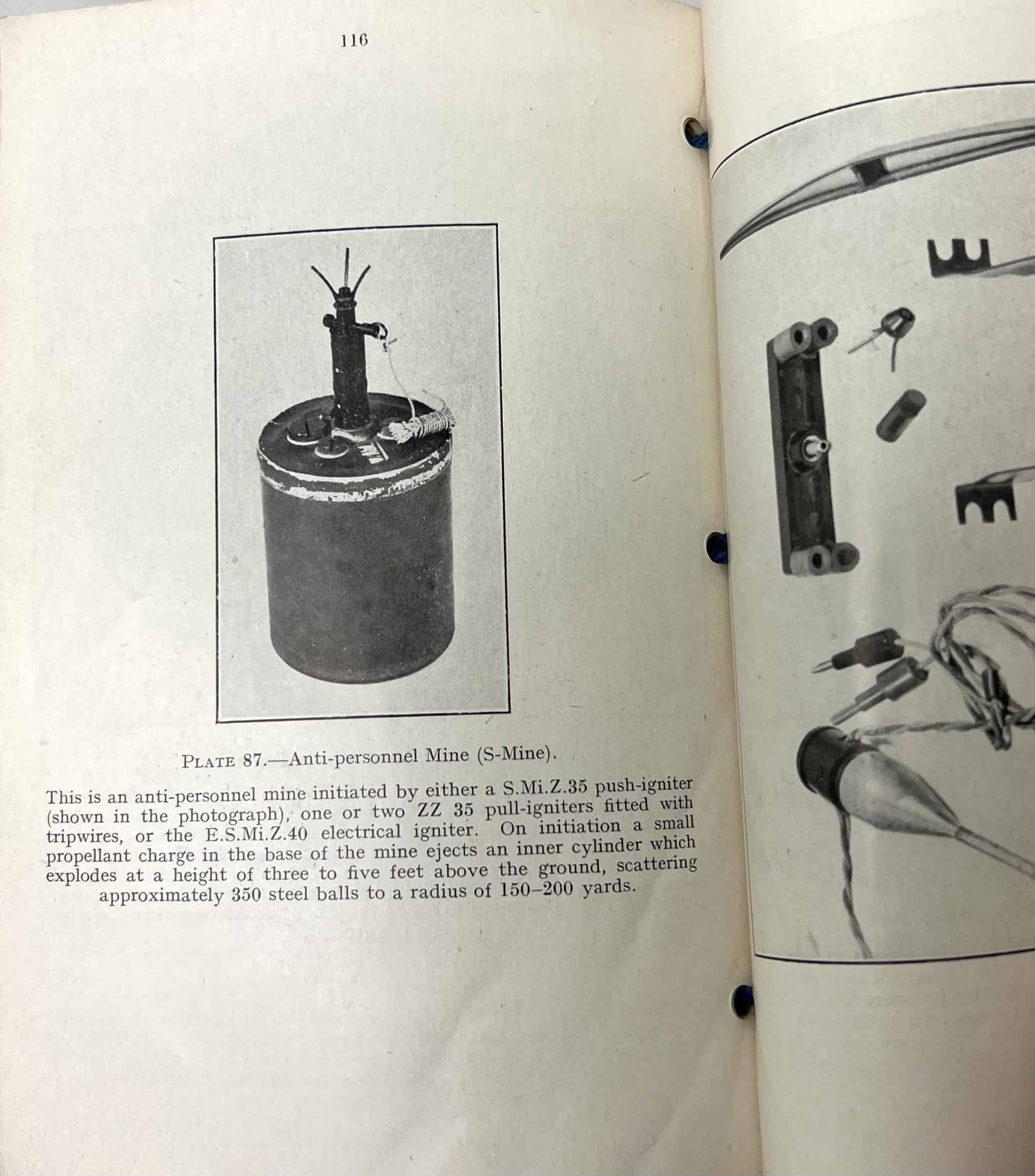WW2 US Army Manual 1943 - German Weapons Illustrated - Enemy Militaria