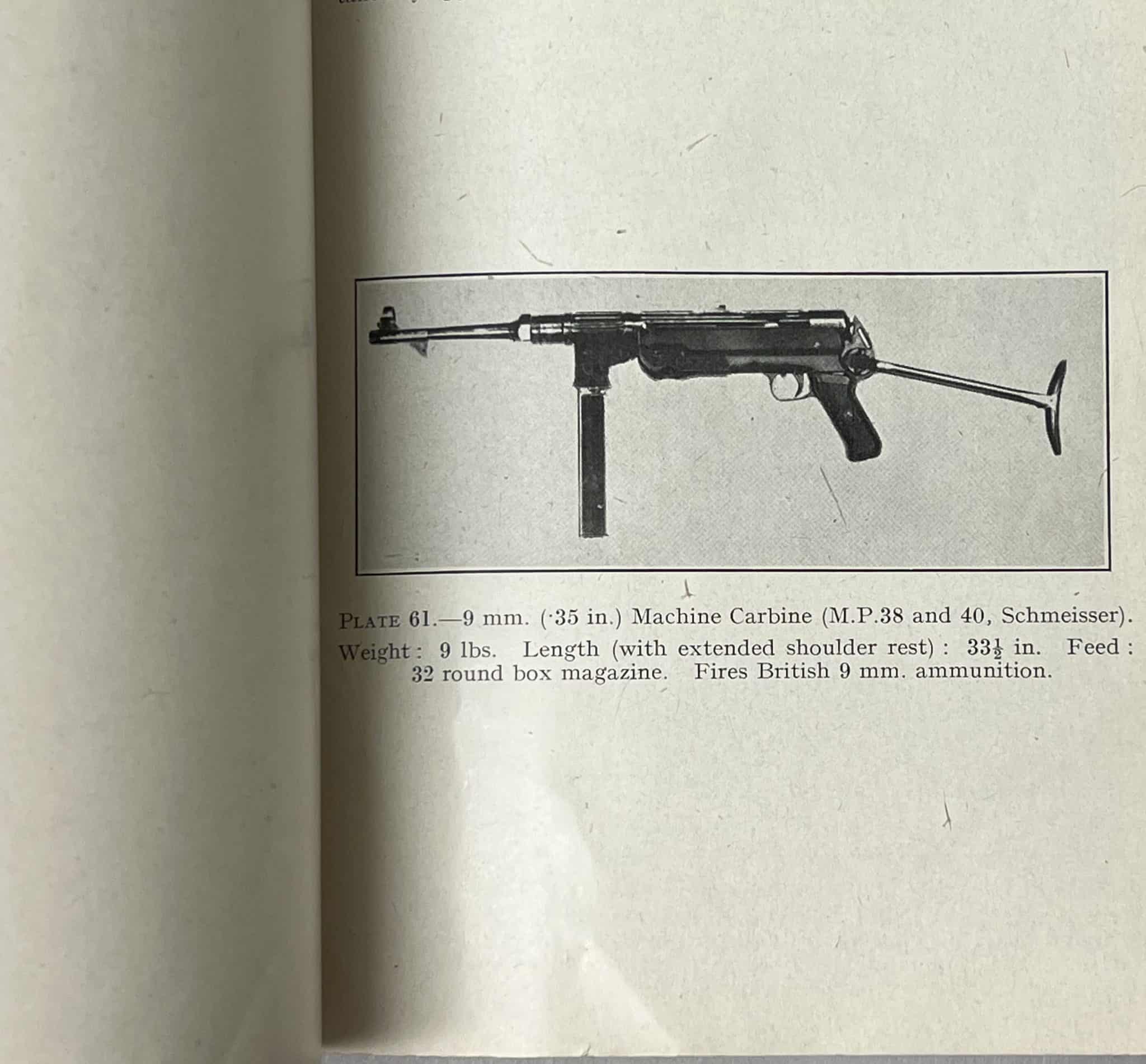 WW2 US Army Manual 1943 - German Weapons Illustrated - Enemy Militaria