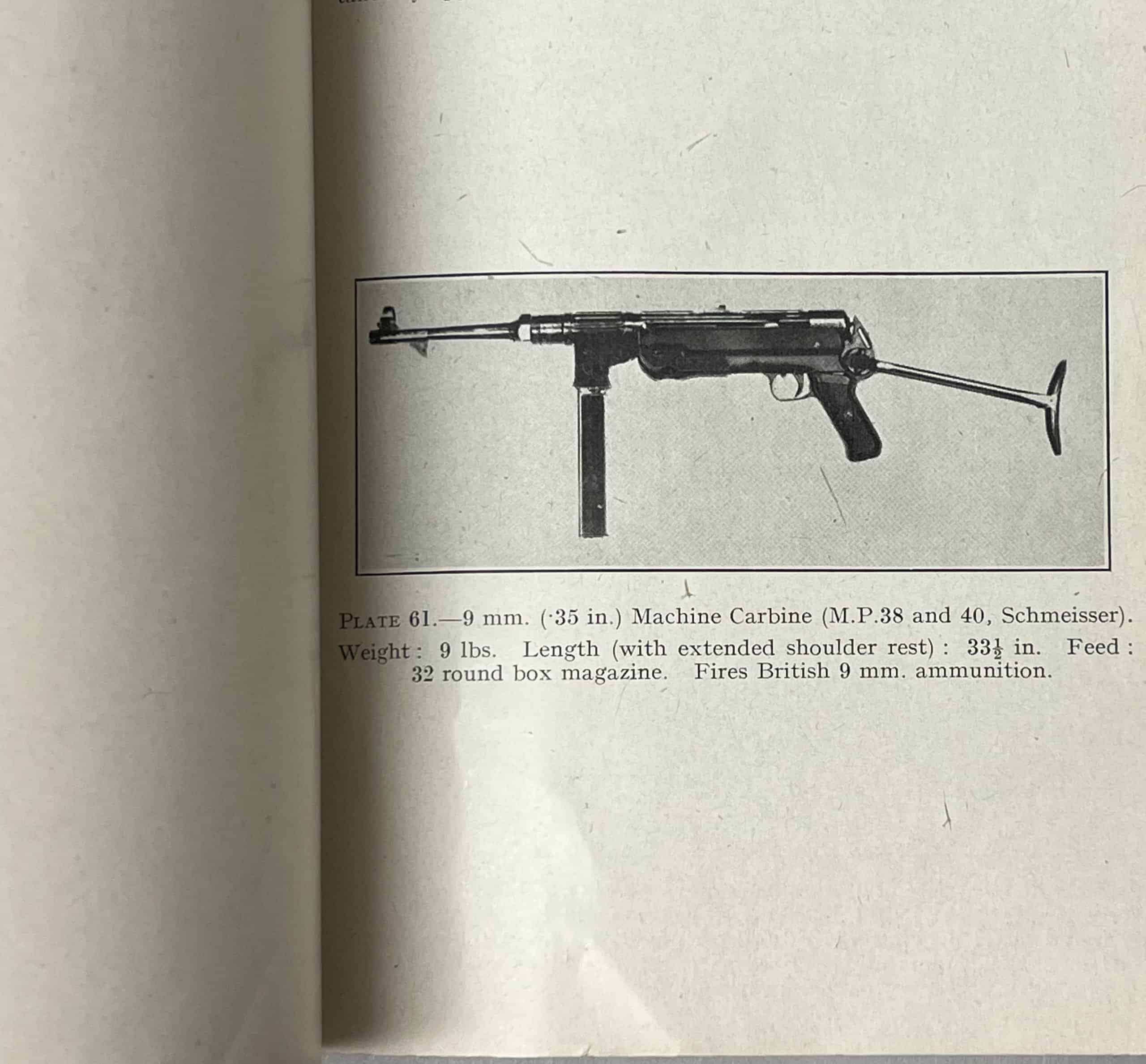 WW2 US Army Manual 1943 - German Weapons Illustrated - Enemy Militaria