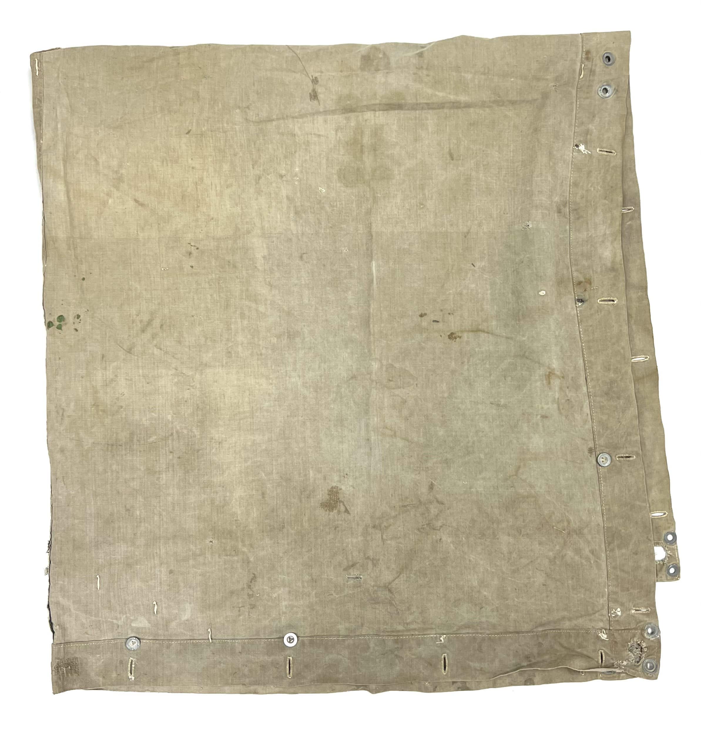 WW1 German Zeltbahn Shelter Half - Enemy Militaria