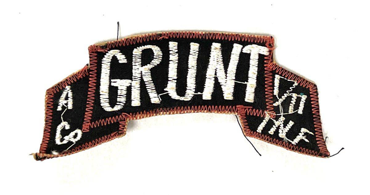Vietnam War RVN Made GRUNT Patch A Co 1st Bn 11th Inf. Brigade - Enemy ...