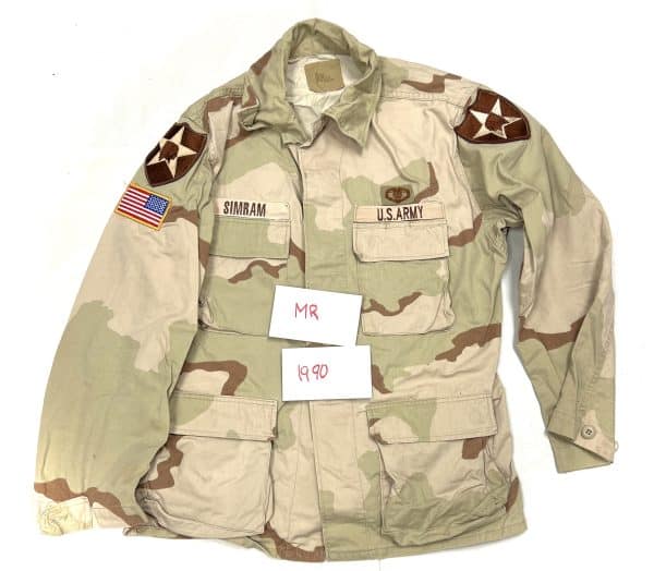 US Army DCU Jacket Double Patched to SIMRAM 2nd Inf Div CFMB Combat ...
