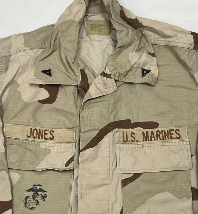 USMC DCU Jacket to LCPL JONES Med Reg 1997 - Enemy Militaria