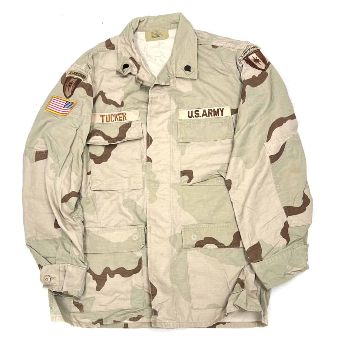 US Army DCU Jacket Patched to SPEC TUCKER 44th Medical Airborne - Enemy ...