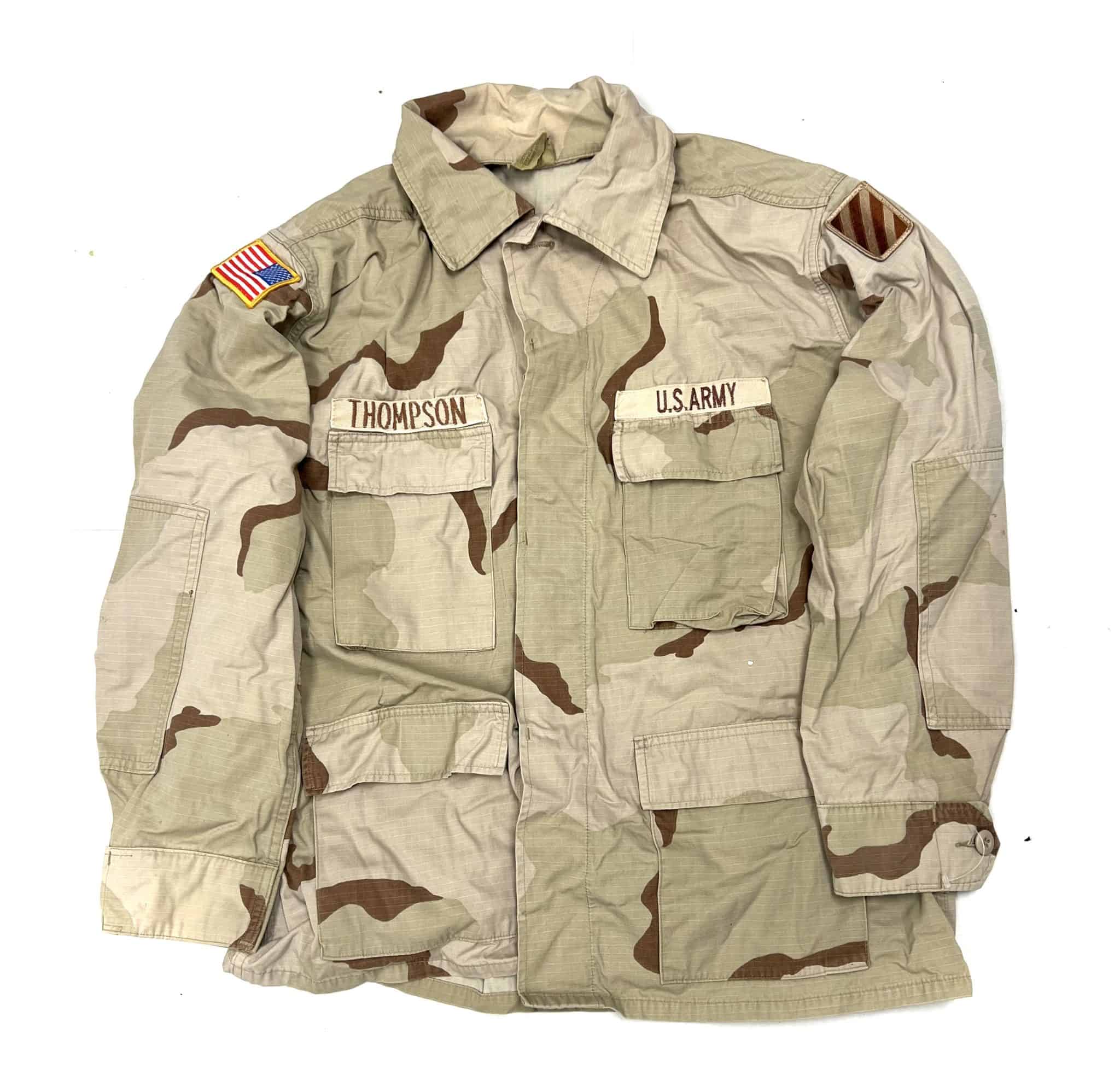 US Army DCU Jacket Patched to THOMPSON 3rd Infantry Division - Enemy ...