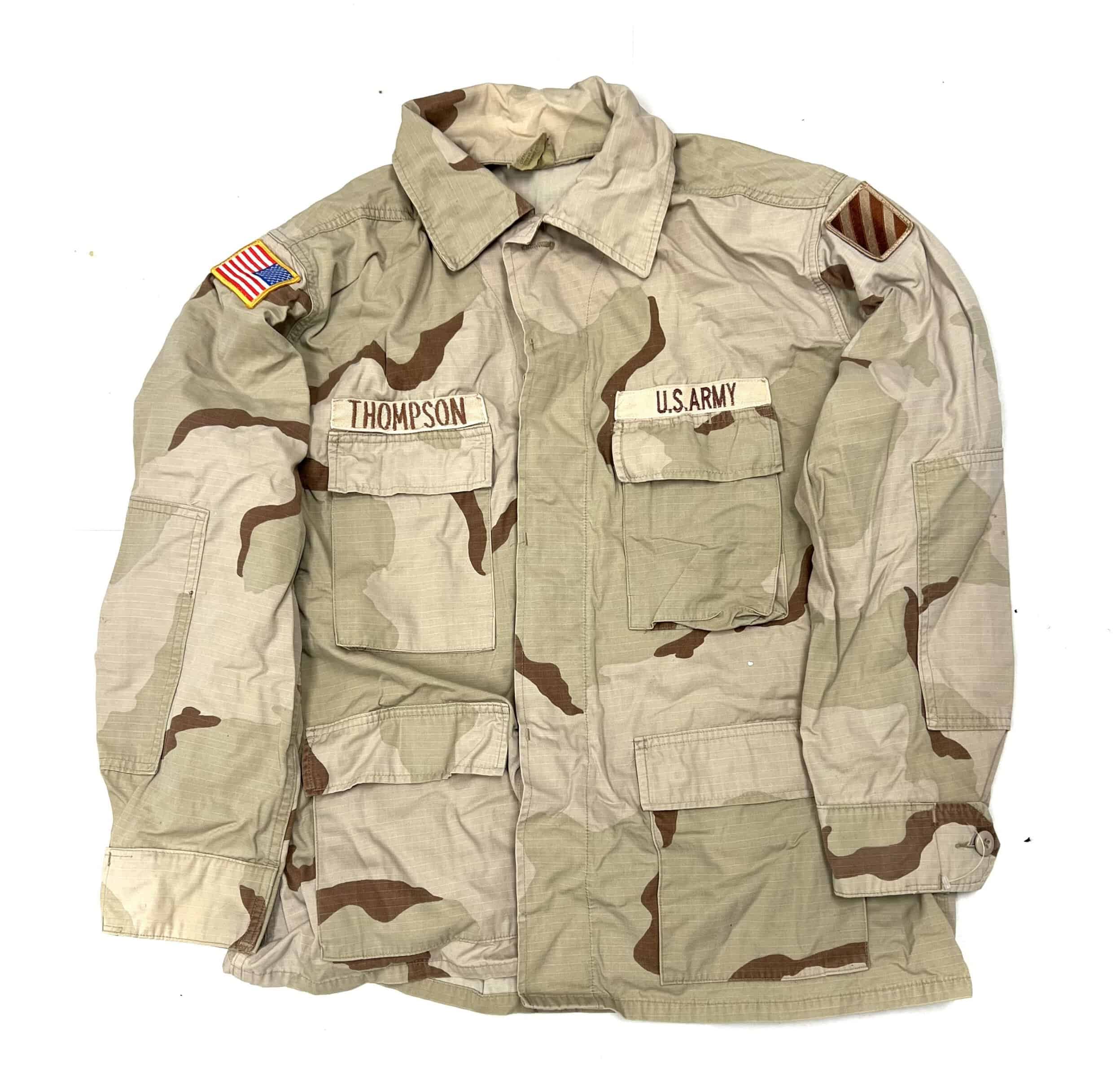 US Army DCU Jacket Patched to THOMPSON 3rd Infantry Division - Enemy ...