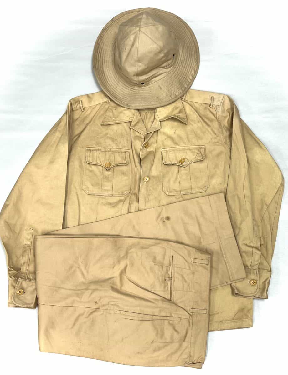 North Vietnamese Army Enlisted Khaki Uniform Set with Matching Boonie ...