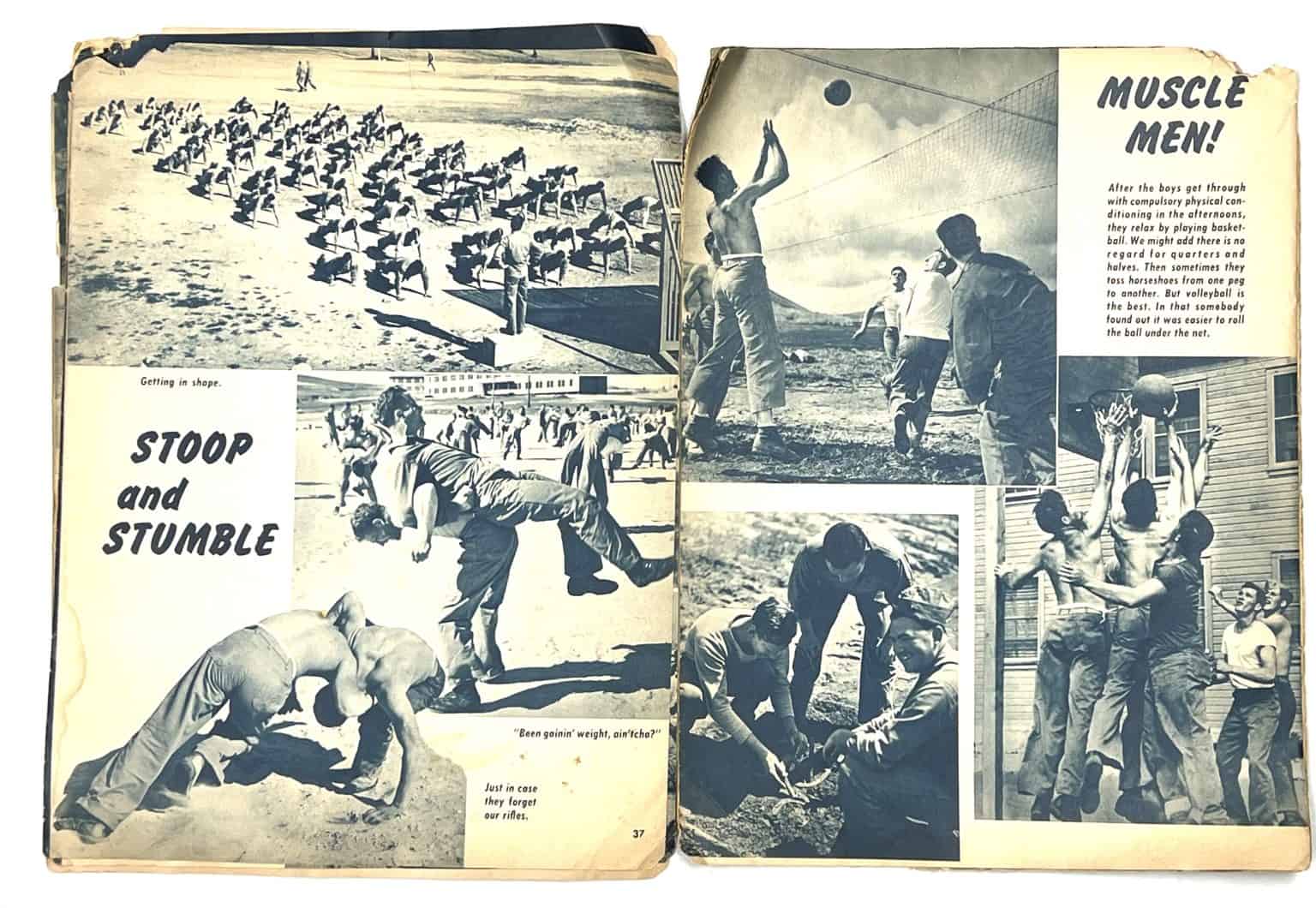 WW2 USMC 1944 5th Division Pictorial Magazine - Enemy Militaria