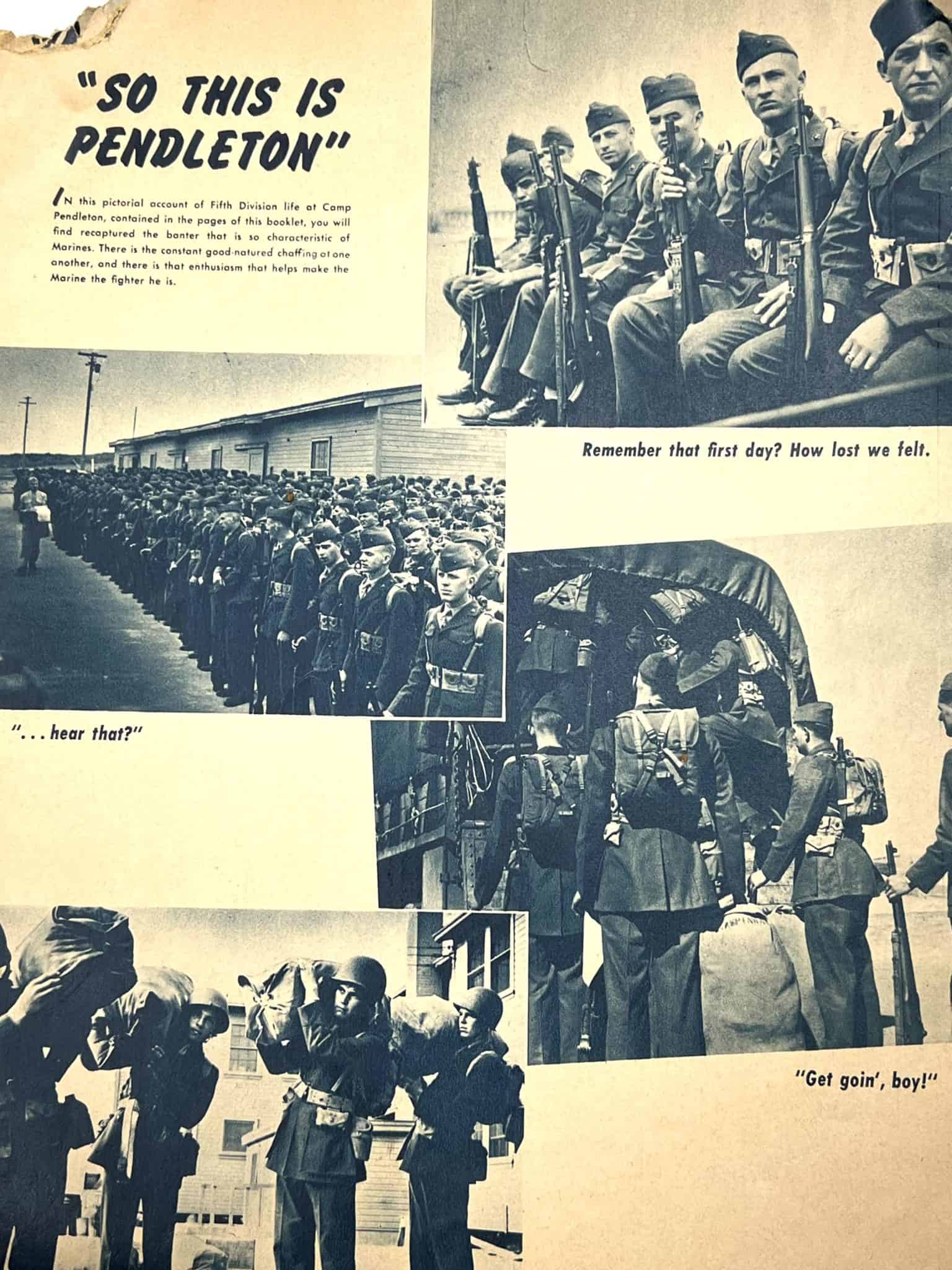 WW2 USMC 1944 5th Division Pictorial Magazine - Enemy Militaria