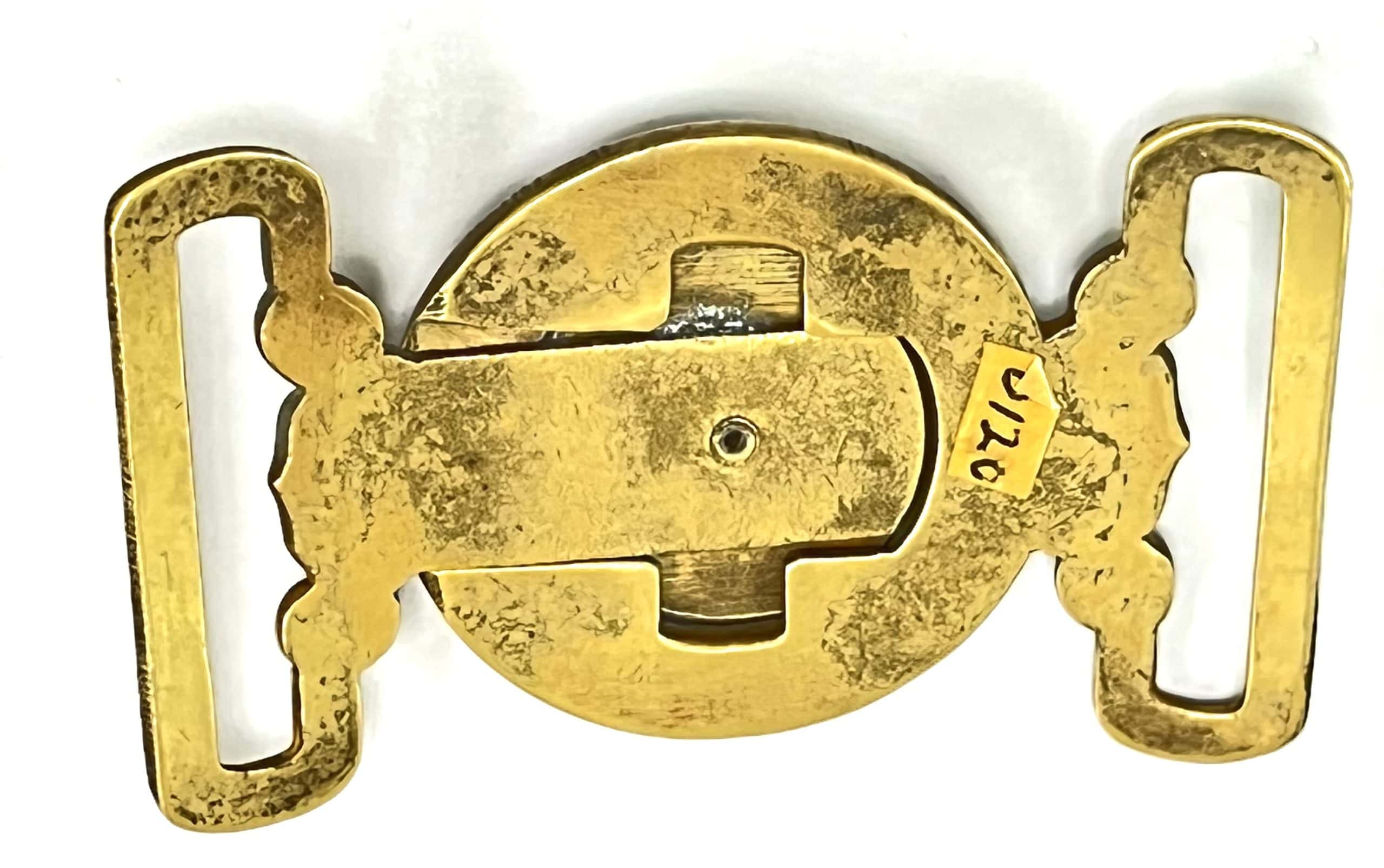 WW2 Japanese Navy Sword Belt Buckle - Enemy Militaria