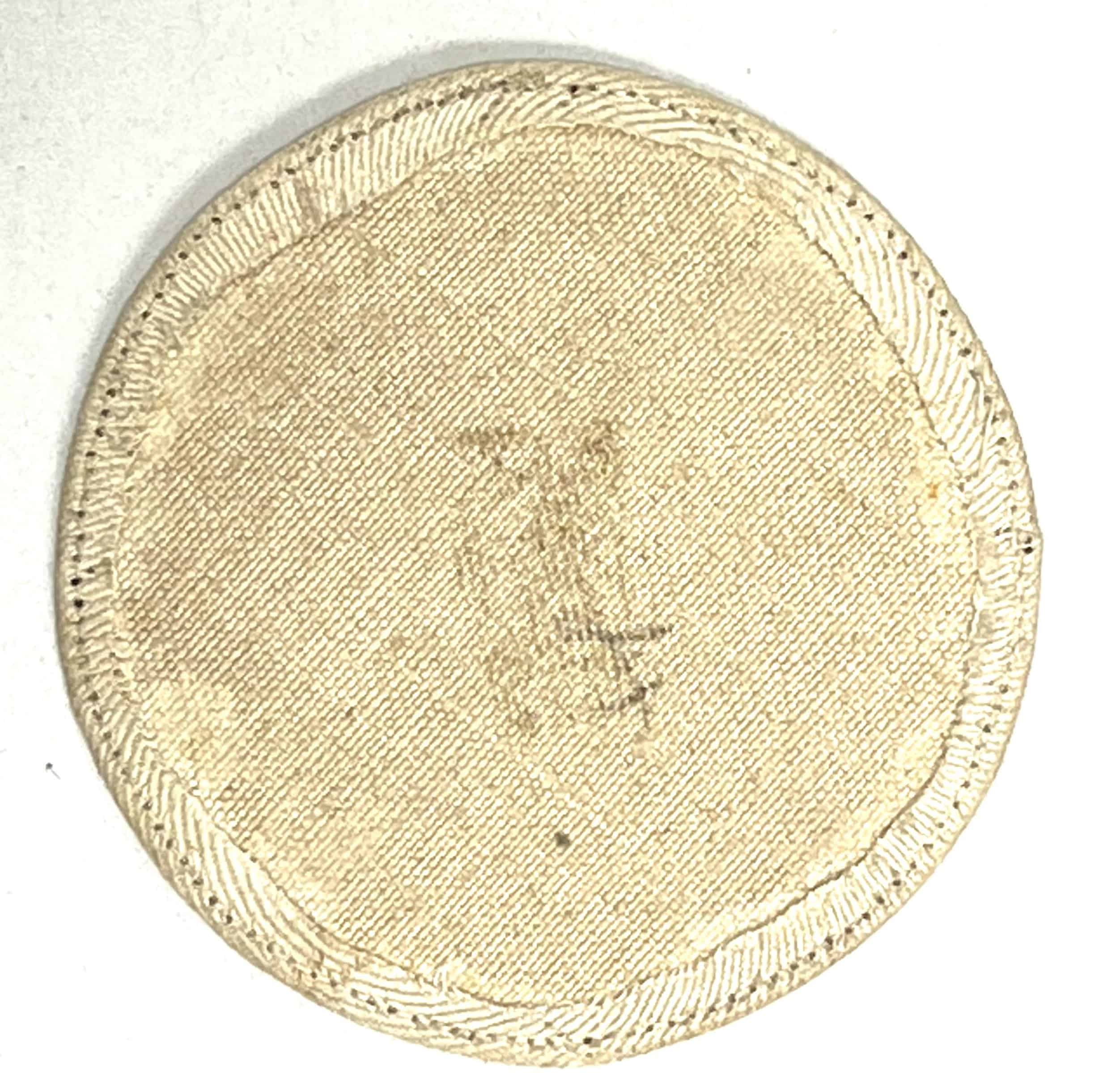 WW2 Japanese Navy Seaman 2nd Class Engineer Round Rate on White Cotton ...