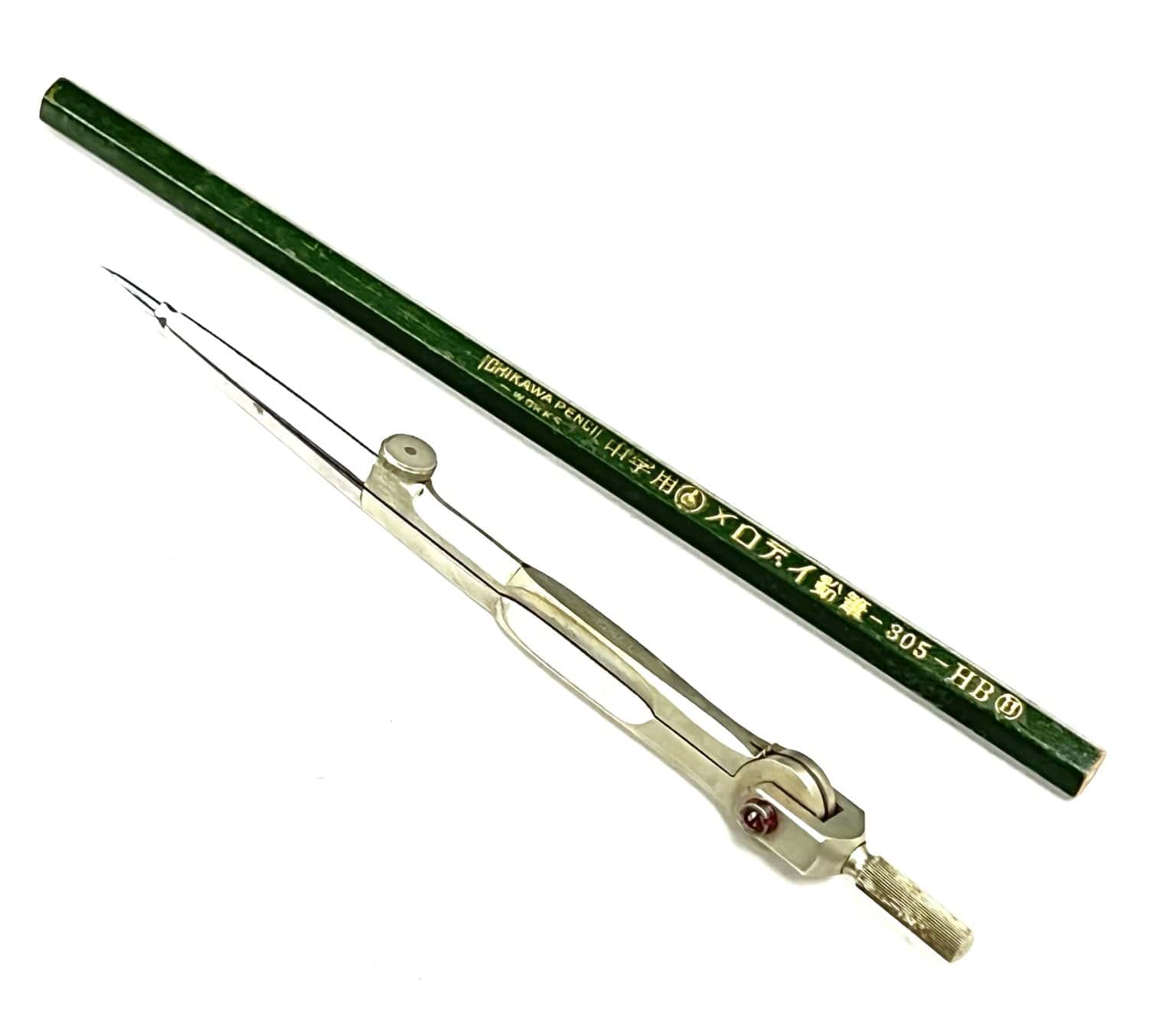 WW2 Japanese Officer Okinawa Pencil and Large Protractor Set - Enemy ...
