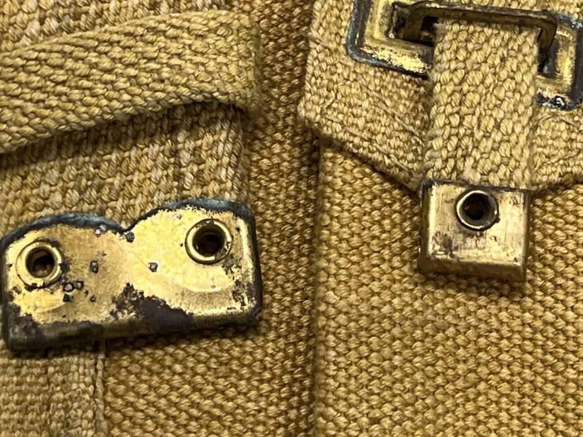 WW2 British Indian Made Commando 7 pocket Sten Magazine Pouch Excellent ...