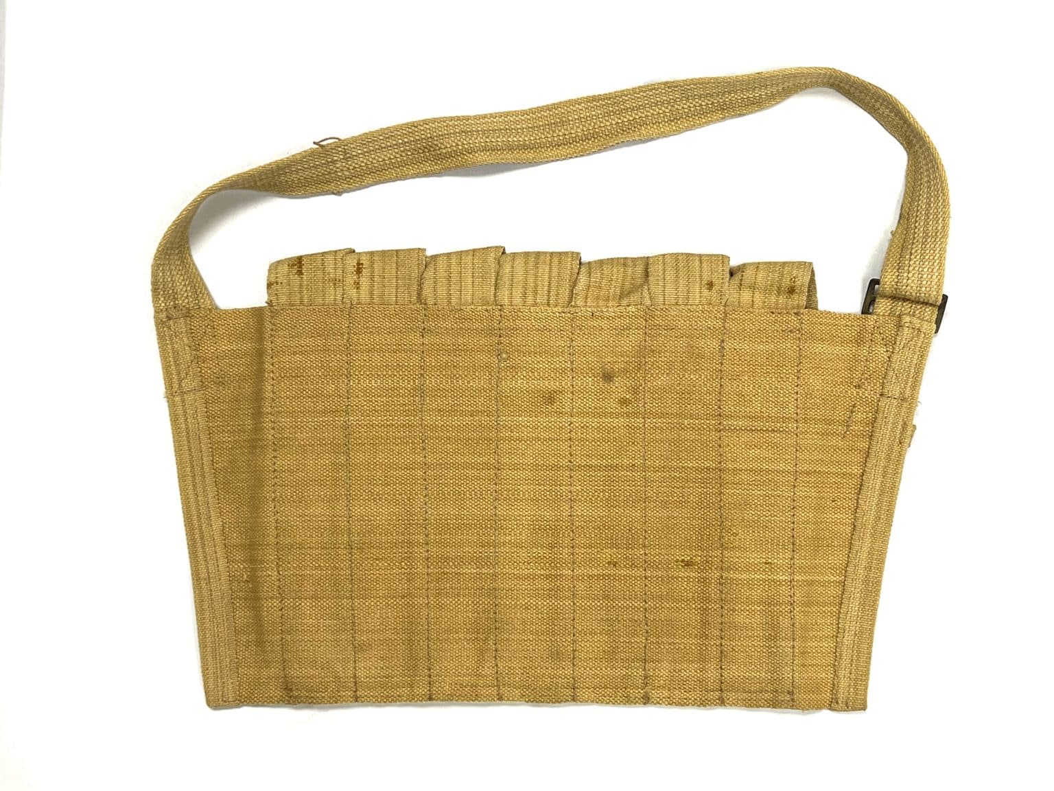 WW2 British Indian Made Commando 7 pocket Sten Magazine Pouch Excellent ...
