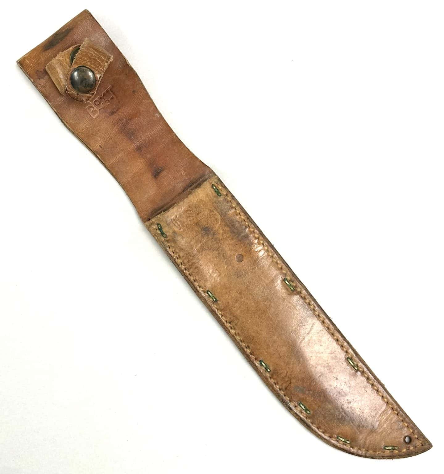 WW2 US Navy Mark 2 Fighting Knife Scabbard BOYT 1943 - Enemy Militaria