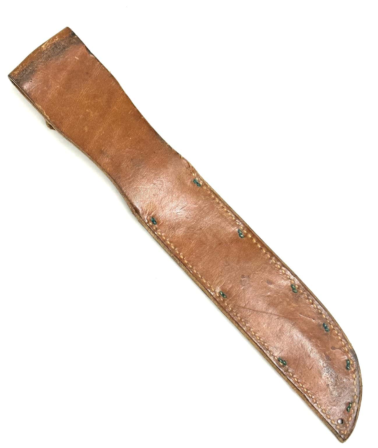 WW2 US Navy Mark 2 Fighting Knife Scabbard BOYT 1943 - Enemy Militaria