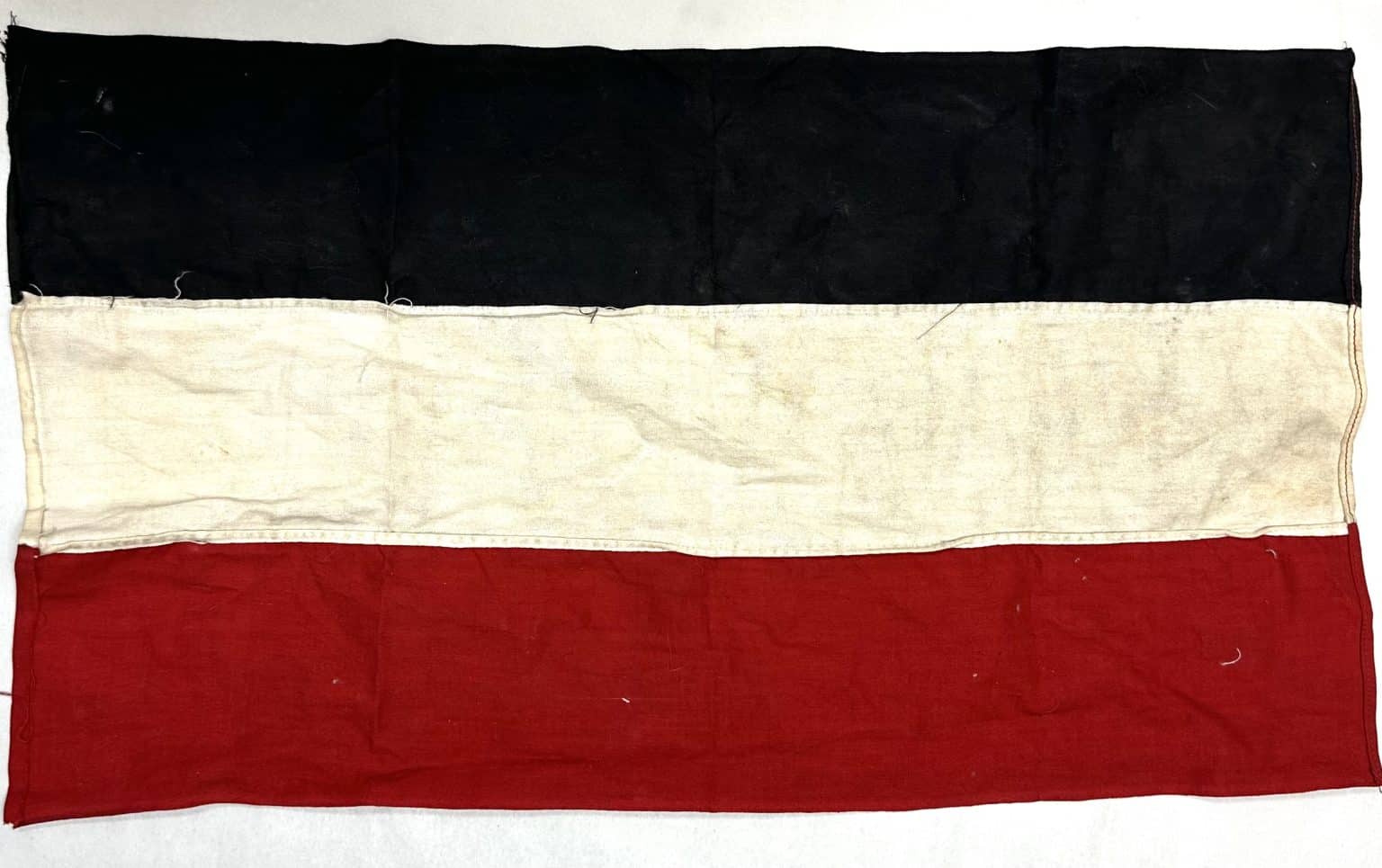 WW1 German Tri Color Personal Flag - Enemy Militaria