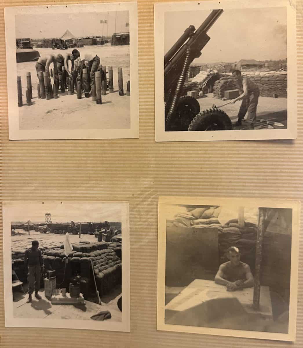Vietnam War US Photo Album 1969 Army Artilleryman - Enemy Militaria