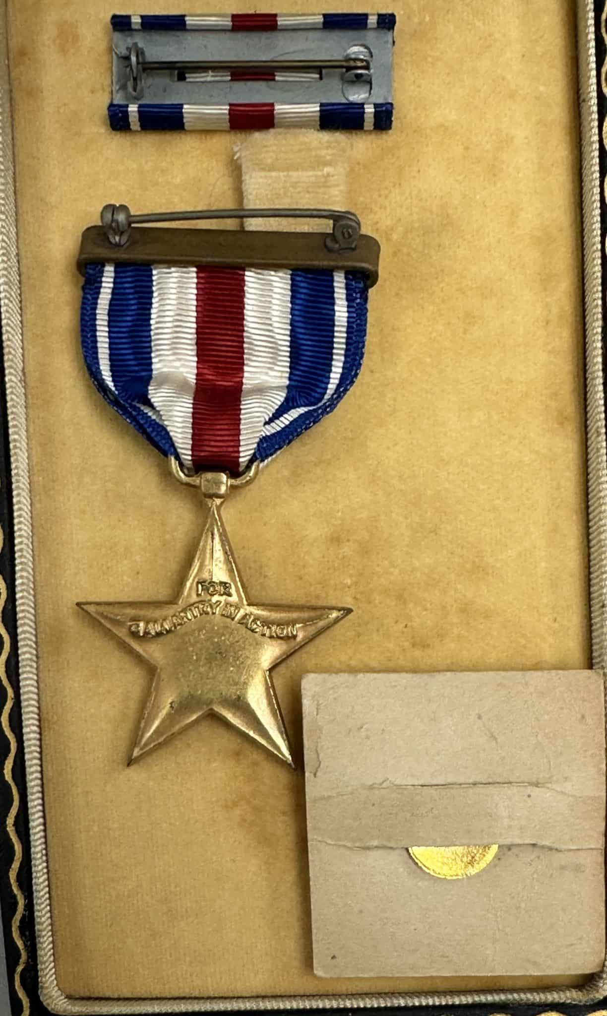 WW2 US Navy USMC Silver Star Medal Complete Set - New in the Box ...
