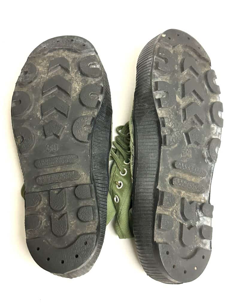 North Vietnamese Army Lug Sole Jungle Boots Sneakers Used Excellent ...
