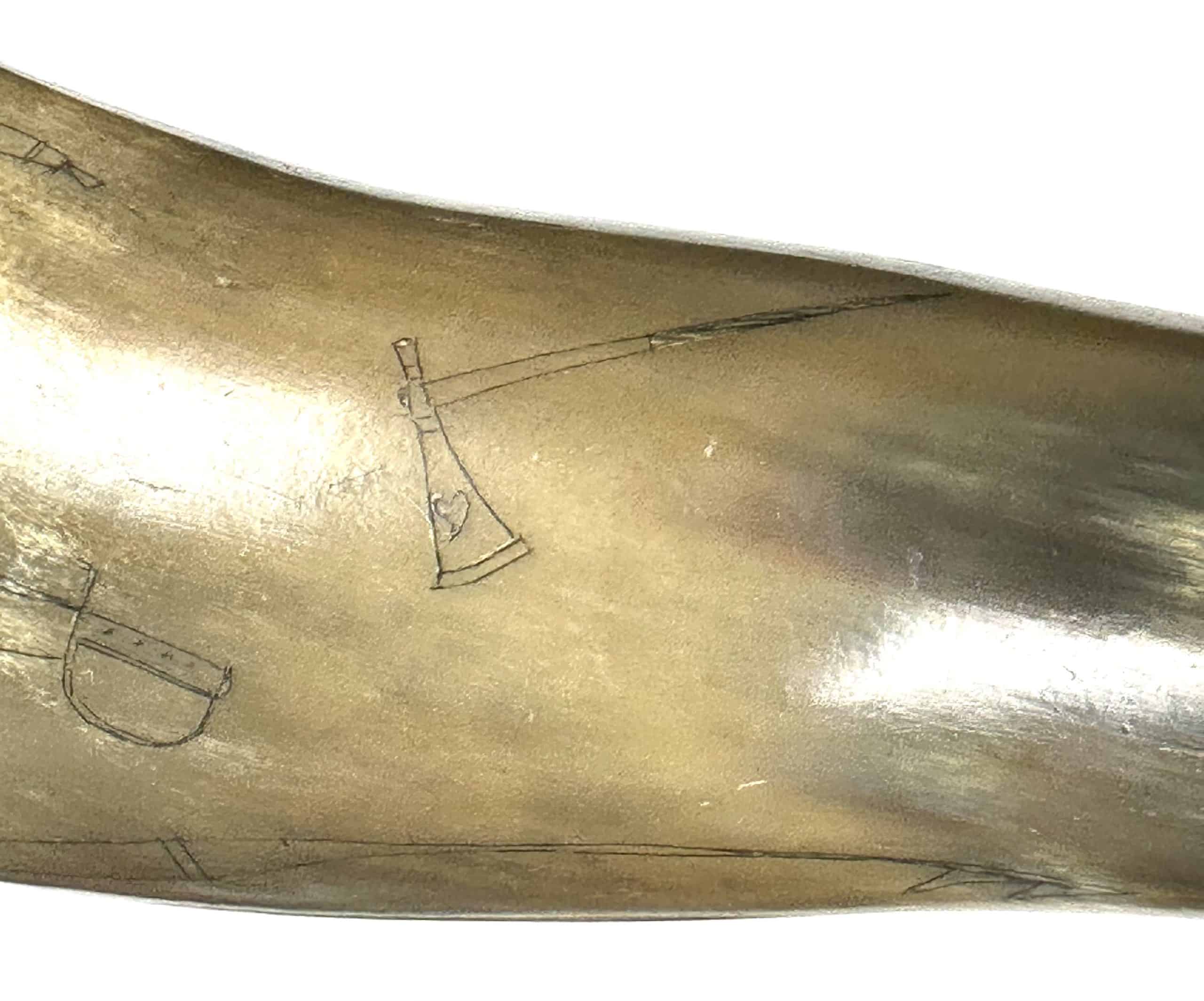 Presentation Powder Horn to Jasper Adalmon Maltby who became a General ...