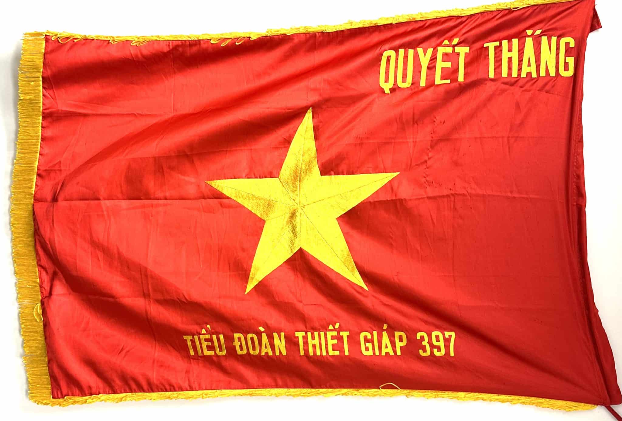North Vietnamese Army 397th Armored Battalion Unit Flag Easter ...