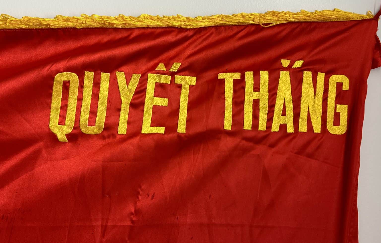 North Vietnamese Army 397th Armored Battalion Unit Flag Easter ...