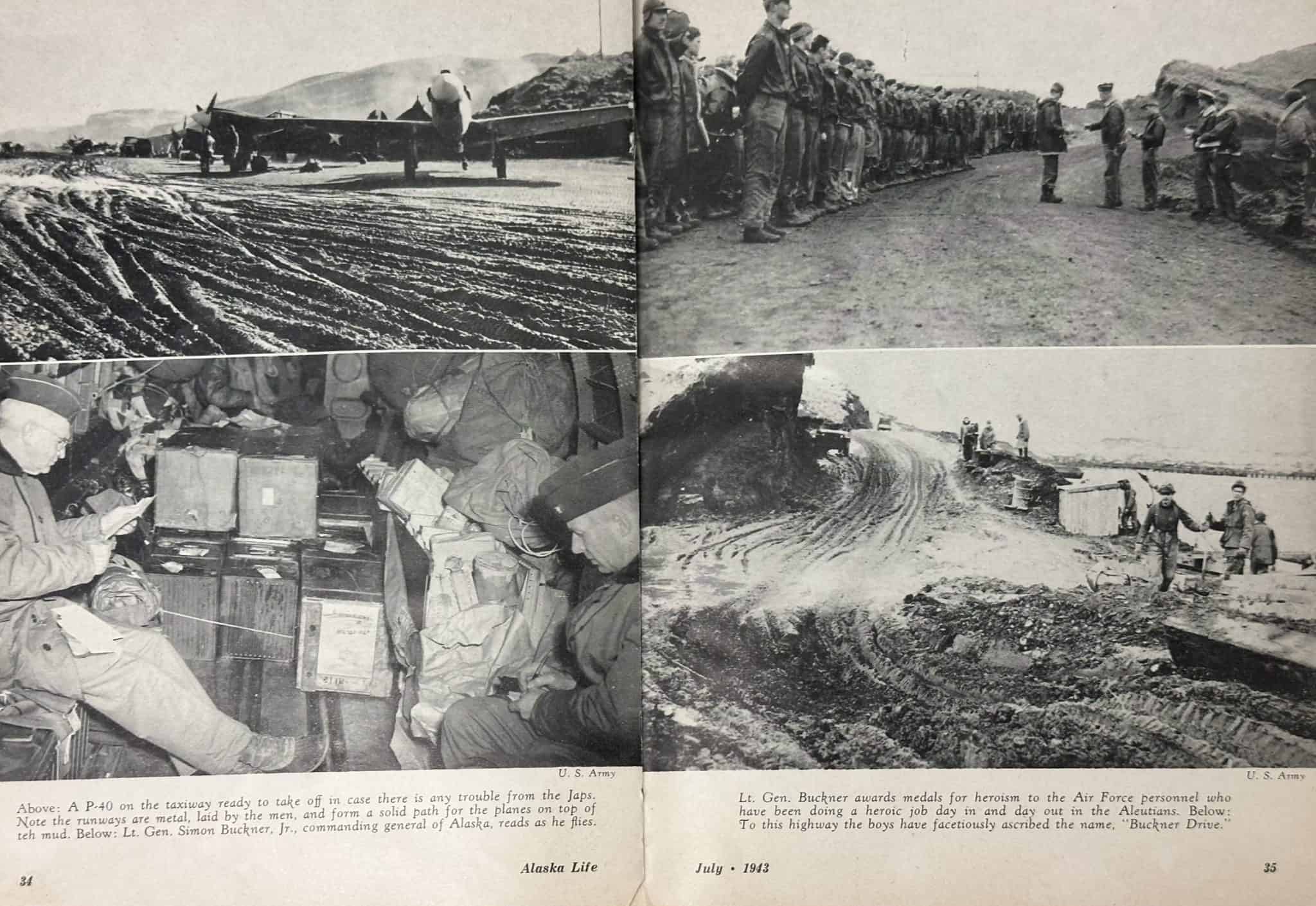 WW2 US Army Air Corps Alaska Lot Corporal - Enemy Militaria