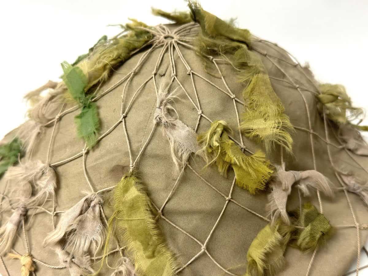 Viet Cong Main Force Reed Helmet with Three Covers Net & Scrim - Enemy ...
