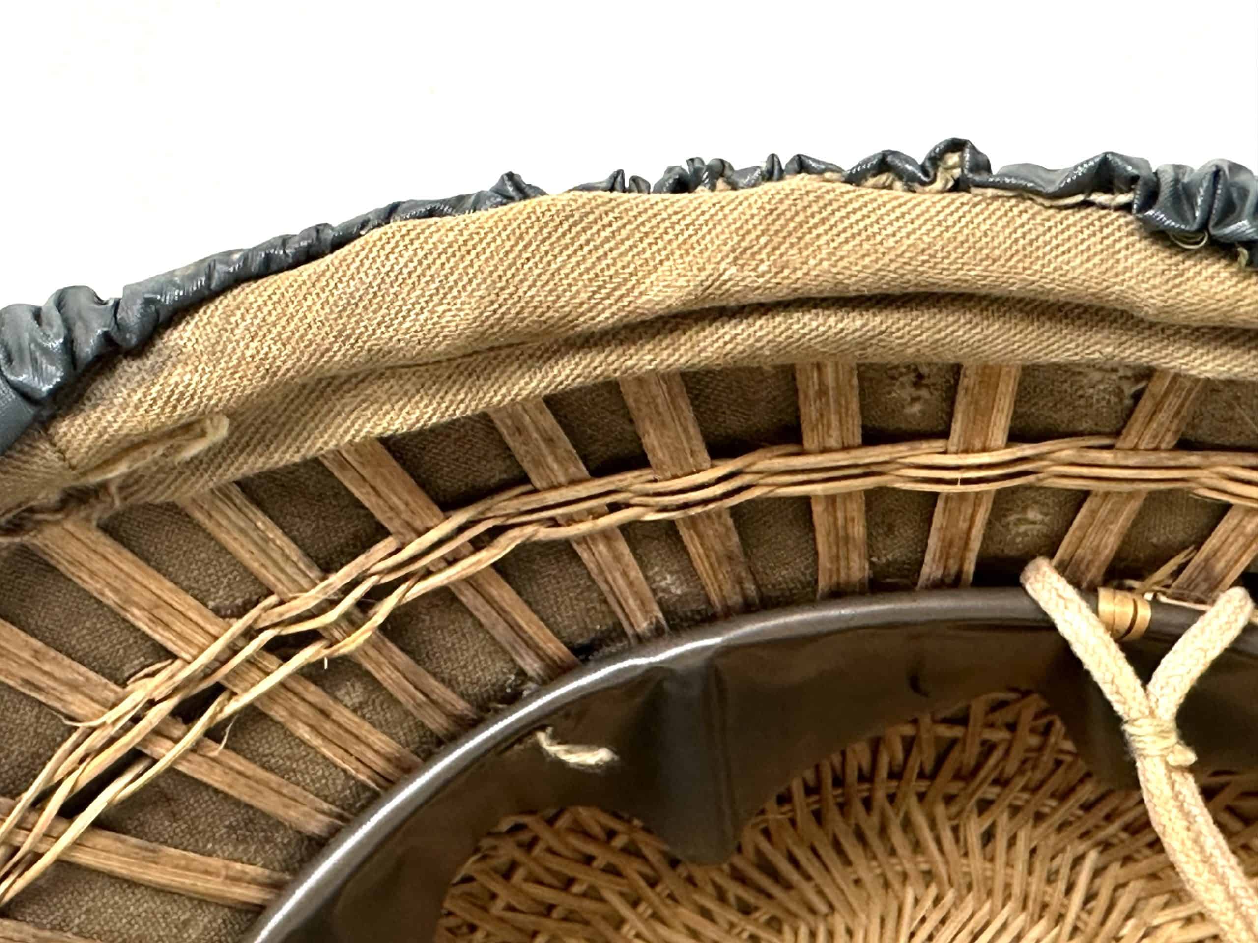 Viet Minh Viet Cong Main Force Bamboo Reed Helmet with Two Covers ...